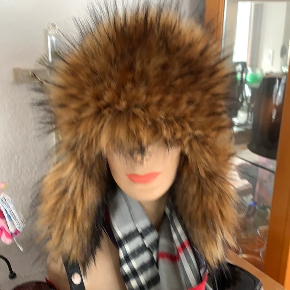 Accessories | Trappers Hat Ear Flaps Neck Flap Super Furry | Poshmark